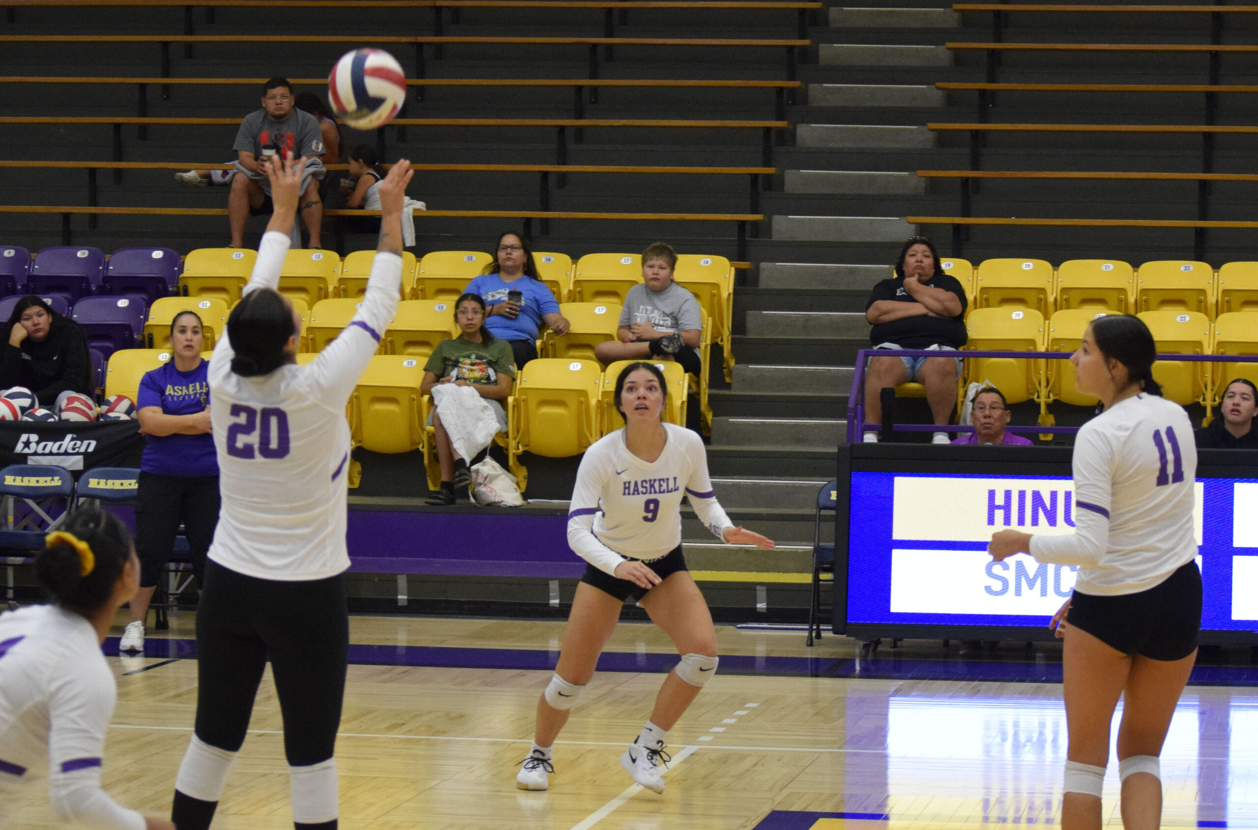 Haskell volleyball player earns weekly honor after school hosts CAC ...